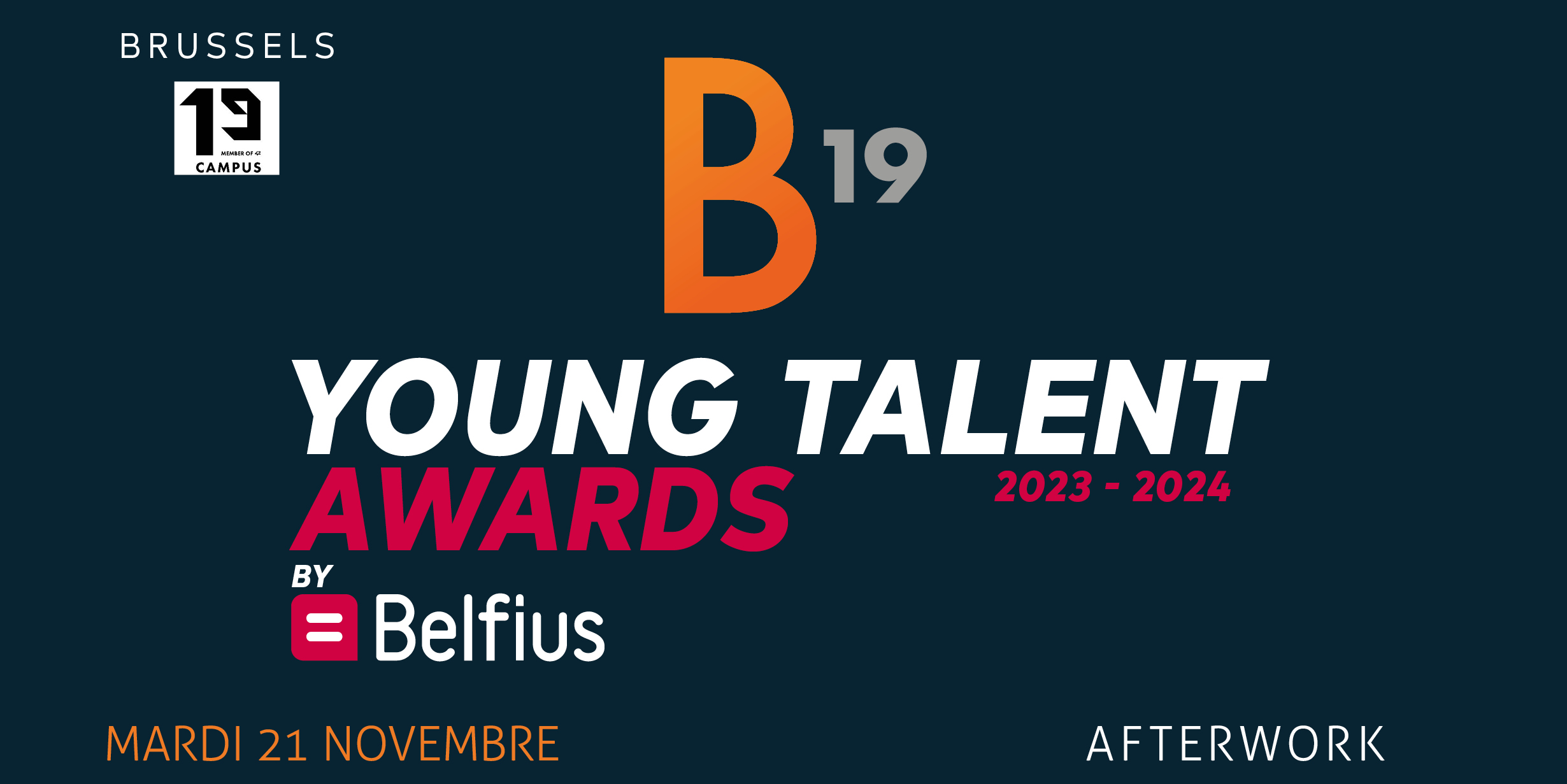 Young Talent Awards by Belfius - B19 - 21 novembre 2023