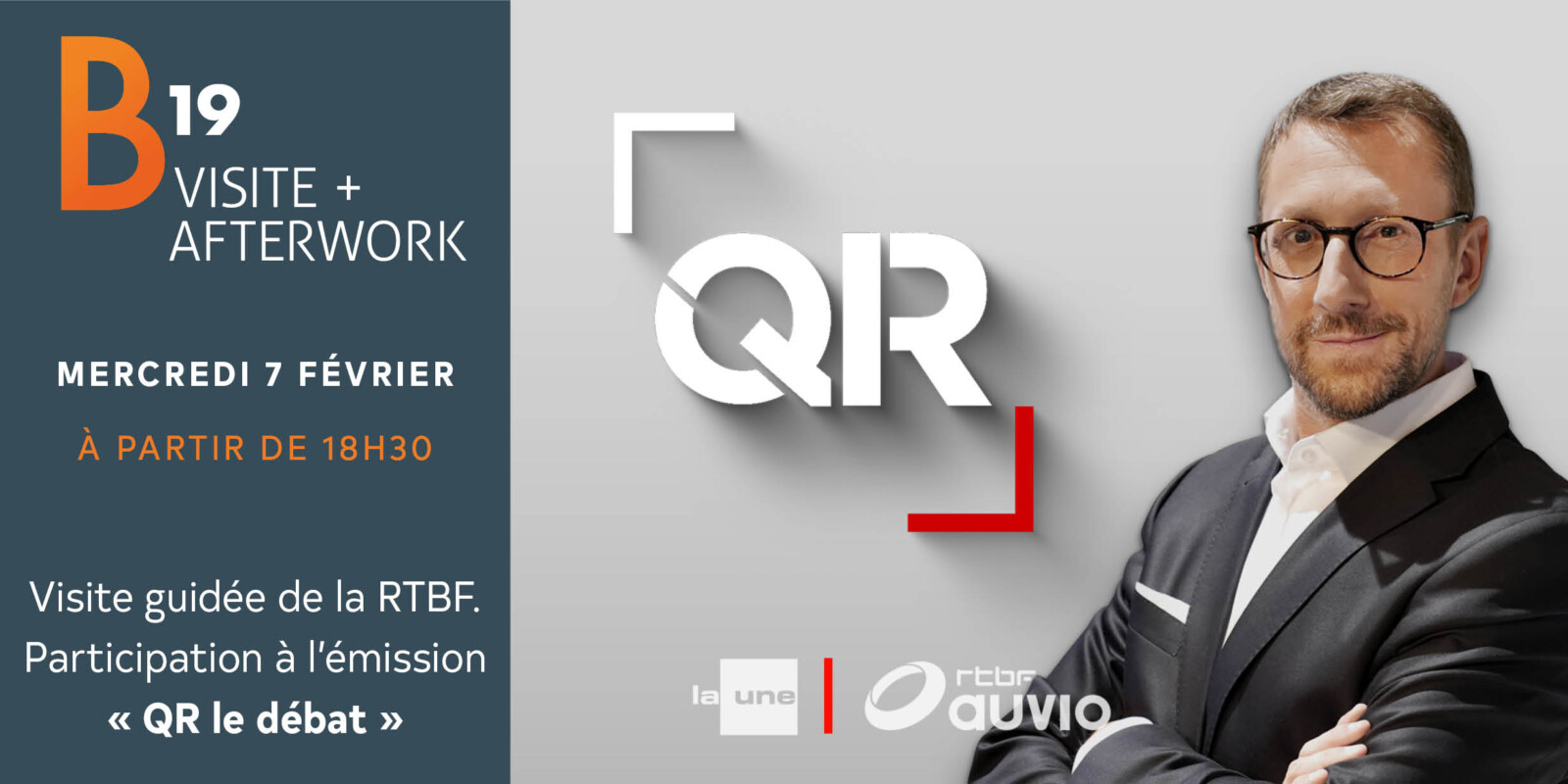 RTBF: Découvrez une Visite Guidée + QR le Débat