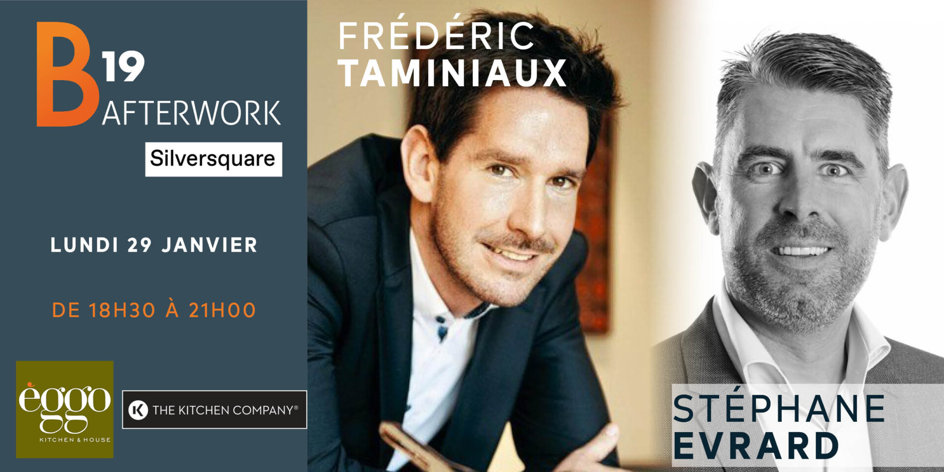 Business Club Afterwork - Frédéric Taminiaux & Stéphane Evrard - B19
