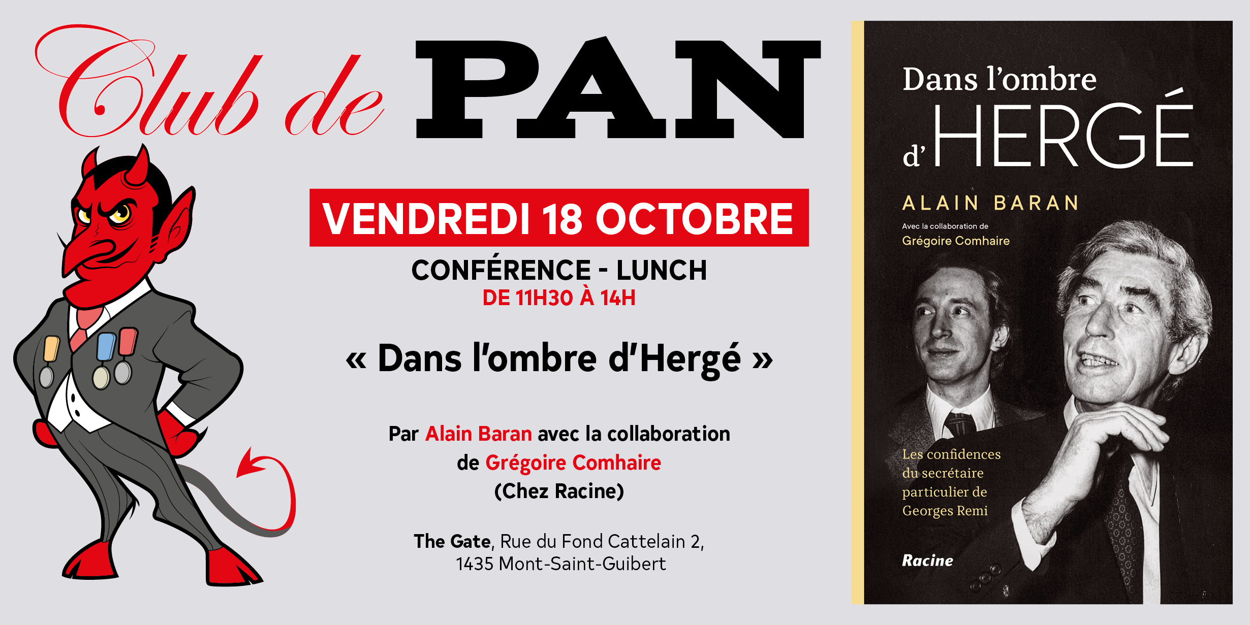 Club de Pan : Dans l'ombre d'Hergé - B19
