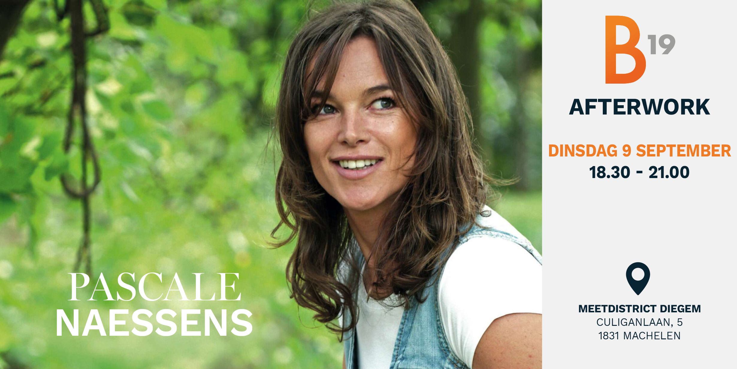 Afterwork met Pascale Naessens als seizoensopener - De kracht van Eén ...