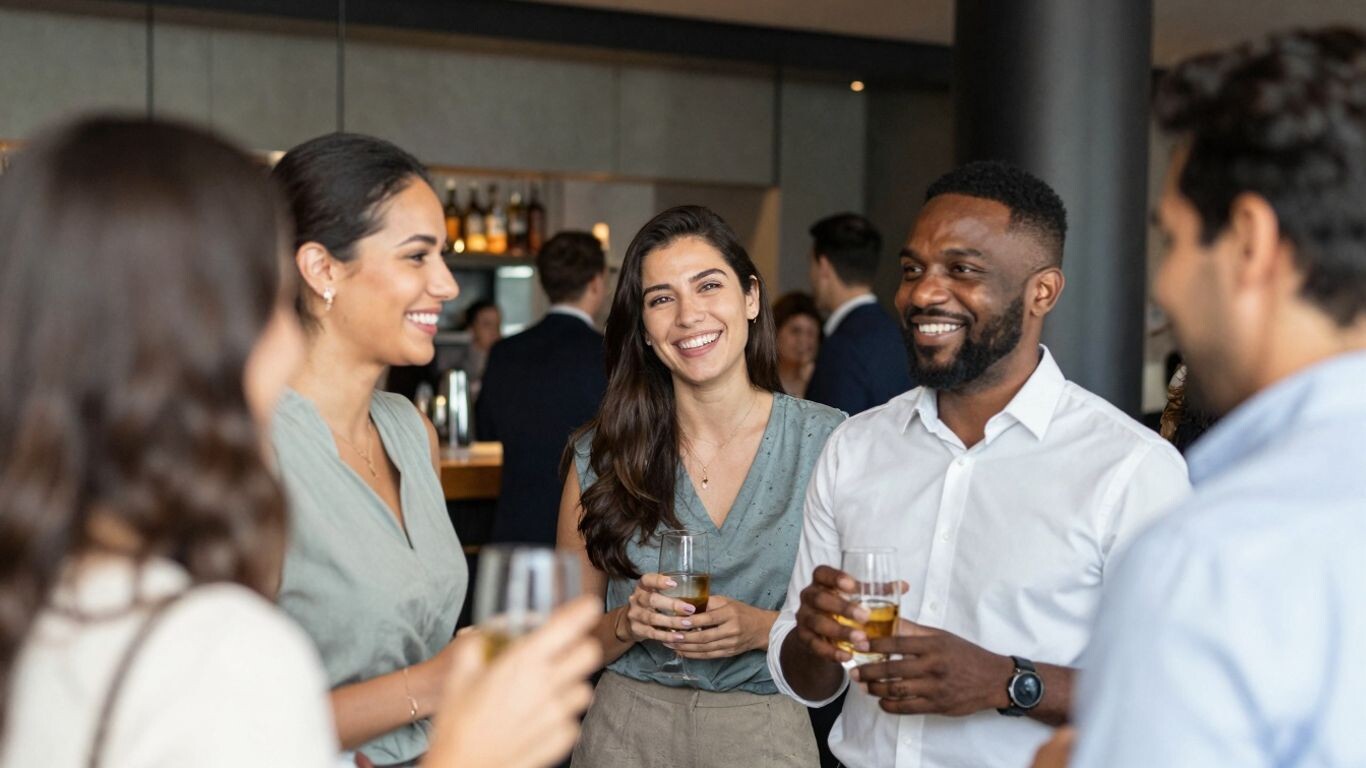 7 icebreakers de réseautage pour réussir un afterwork networking